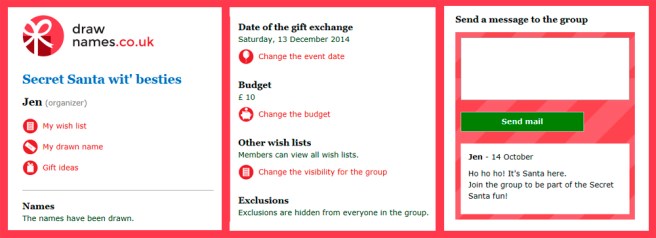 The Best Secret Santa Generator? – English Rose from Manchester's Blog